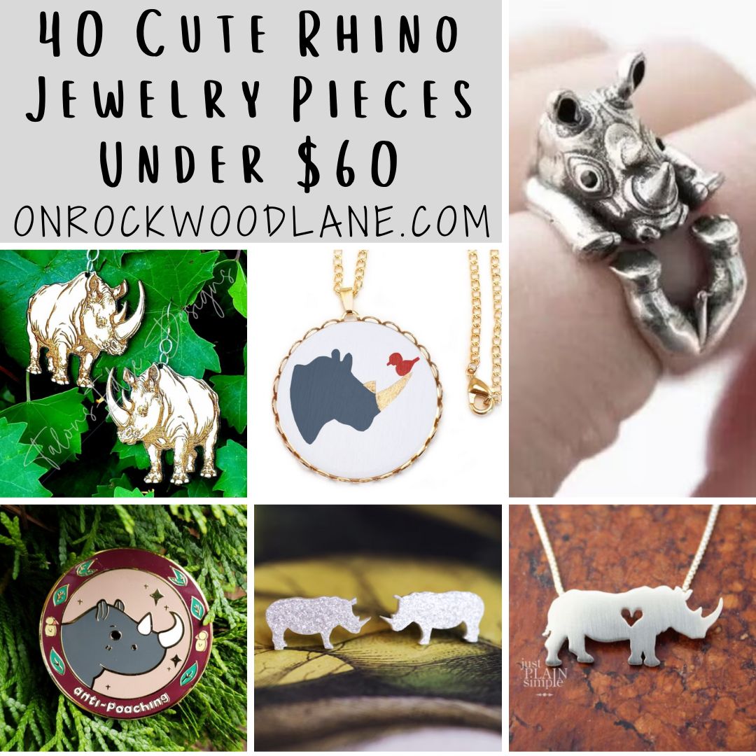 70 Cute DIY Rhino Crafts from Etsy