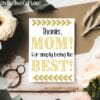 Free Printable Mother’s Day Thank You Card